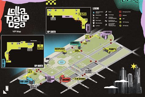 Map And Floorplan 2023 — Lollapalooza ·