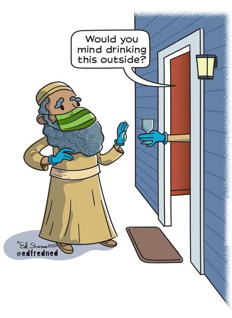 Elijah For Passover During Pandemic Comic Elijah Passover Comics