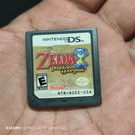 Zelda Phantom Hourglass Ds Game Authentic Video Gaming Video Games Nintendo On Carousell