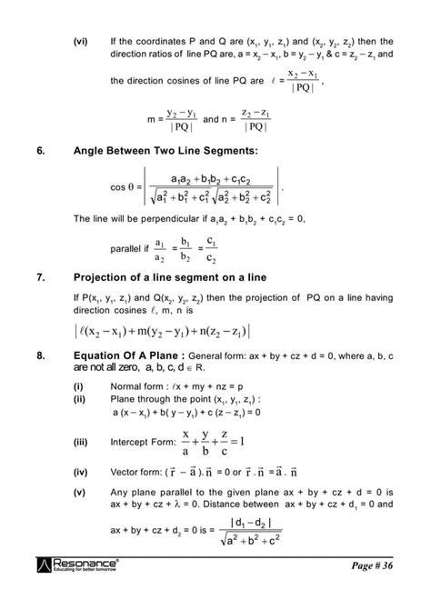Maths Jee Formulaspdf
