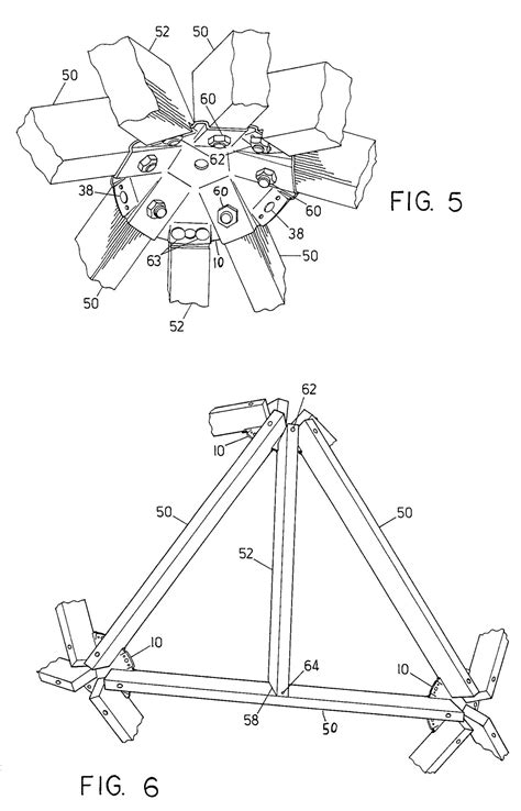 Geodesic Dome Connector Plates