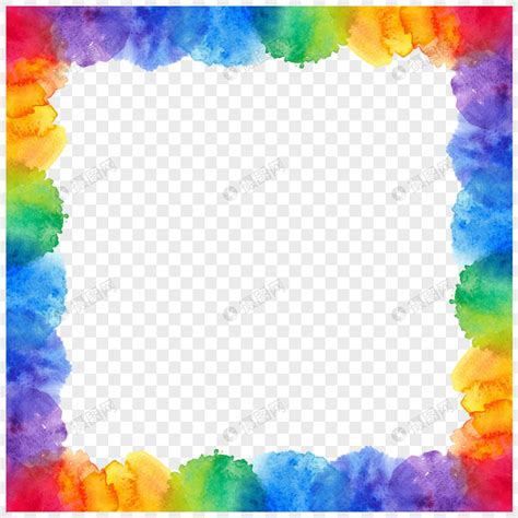 Rainbow Border Png Imagepicture Free Download 400875936