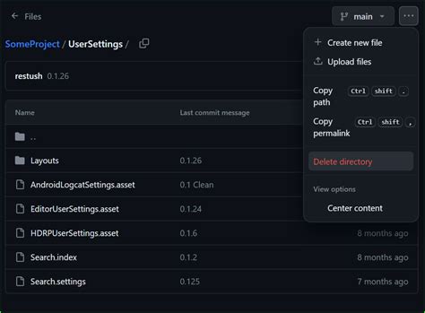 Github Doesnt Ignore The Usersettings Folder And The Default 2021