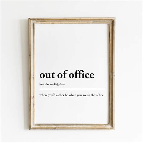 Funny Office Sign Etsy