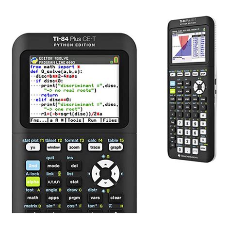 Texas Instruments TI Plus CE T Python Grafische Rekenmachine Inkt Be
