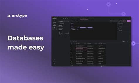 arctype supercharged sql client for developers and teams steemhunt