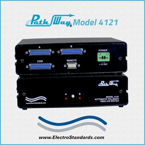 Model 4121 Automatic Fallback Ab Network Switch Remote Port