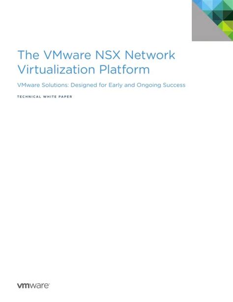 Ppt The Vmware Nsx Network Virtualization Platform Powerpoint Presentation Id 7753143