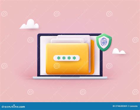 Files Folder With Paper Documents Icon Secure Confidential Files