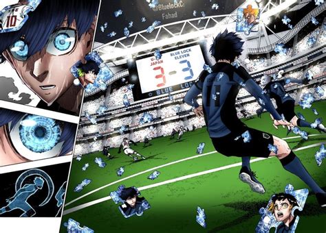 Blue Lock Comic Book Layout Blue Blues Rock