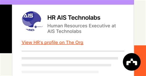 hr ais technolabs human resources executive at ais technolabs the org