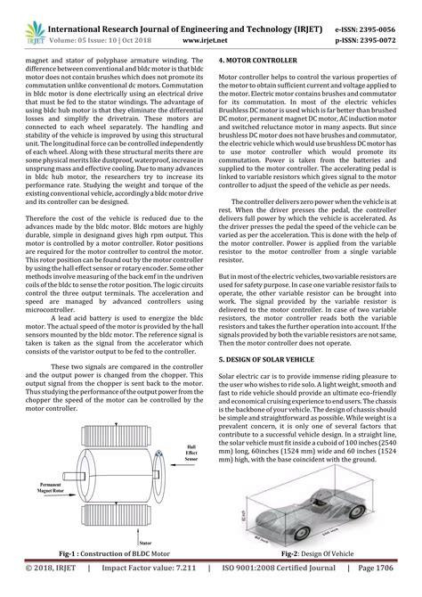 IRJET- Design and Implementation of Electric Vehicle | PDF | Radio Control | Hobbies & Interests