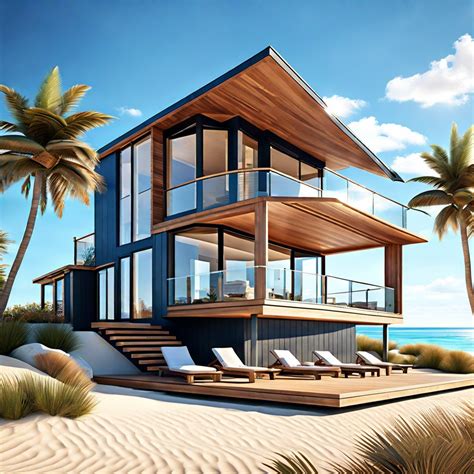 Modern Beach House Plans