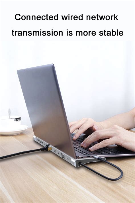 Buy Wholesale China High Quality Silver Docking Station 11 In 1 Type C Hub Adapter C To Ethernet