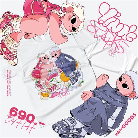 Yinde Sparks T Shirt Cotton 100 Freesize Shopee Thailand