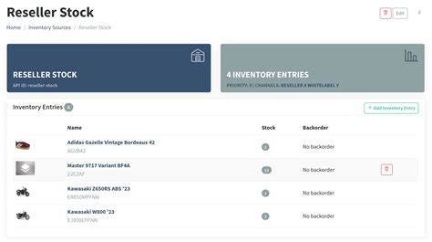 Multi Source Inventory · Vanilo E Commerce Cloud