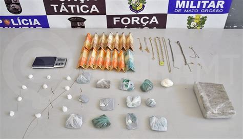 Força Tática Prende Suspeito De Tráfico E Tira Droga De Circulação