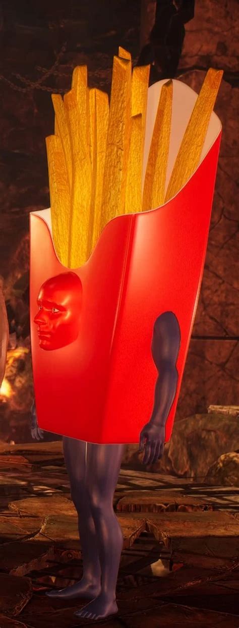 Why Does Fries Look Sort Of Buff In Hell Fandom