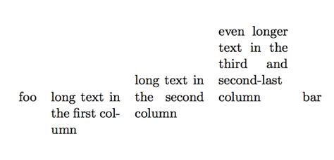 Vertical Centering Of All Columns In Tabularx Environment Tex