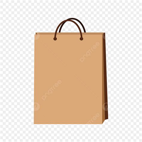 Brown Paper Bag Clipart Png Images Brown Paper Bag Vector Brown Paper Bag Png Image For Free