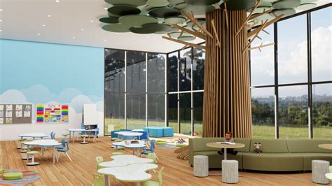 Artstation Pre K Classroom Visualization