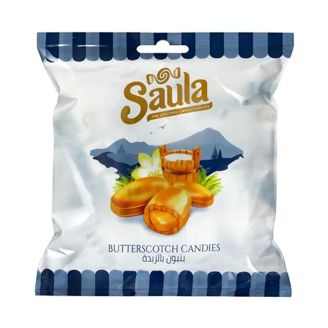 Buy Saula Bonbon Butterscotch Candies 10 Piece Online Carrefour Egypt