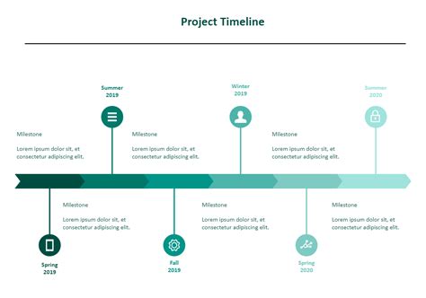 Project Timeline For PowerPoint