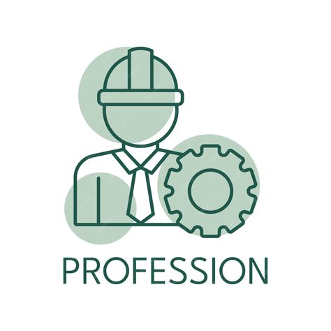 Premium Vector Profession Color Icon Logo Style