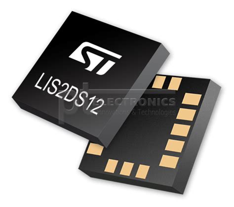 Новый малопотребляющий акселерометр Lis2ds12 от Stmicroelectronics ПТ