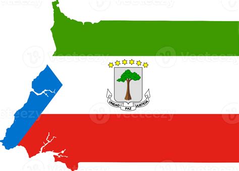 Ecuatorial Guinea Mapa Bandera 47760464 Png