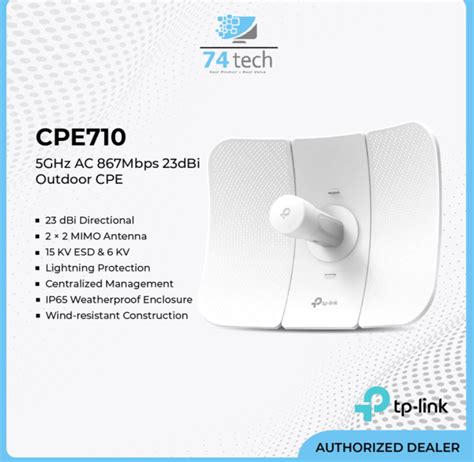 Free Shipping 】tp Link Cpe710 5ghz Ac 867mbps 23dbi Outdoor Cpe Lazada Ph