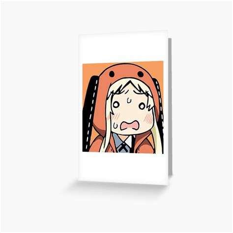 Runa Yomozuki Chibi Funny Meme Greeting Card By Mangamolly Redbubble