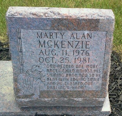 Marty Alan Mckenzie 1976 1981 Find A Grave Memorial