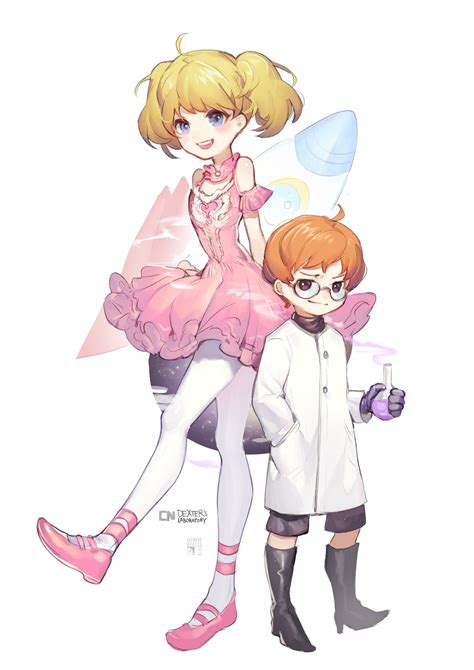 Dexter And Dee Dee Dexters Laboratory Drawn By Velahka Danbooru