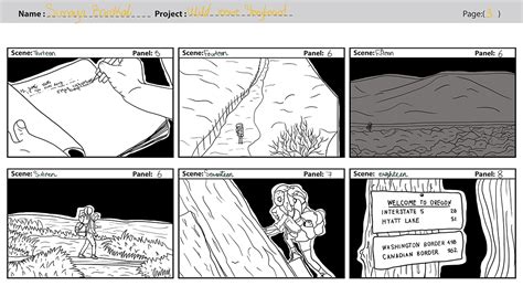Storyboard Wild Movie On Behance
