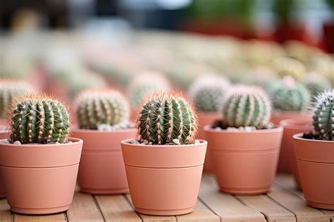 Premium Ai Image Mini Cactus