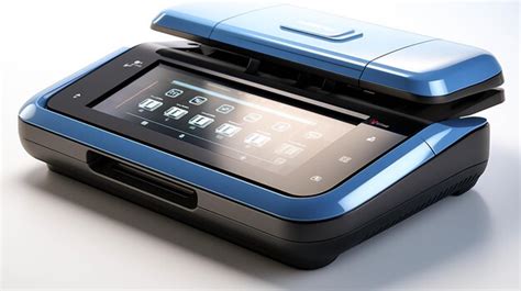 Premium Ai Image Electronic Device Scanner On White Background