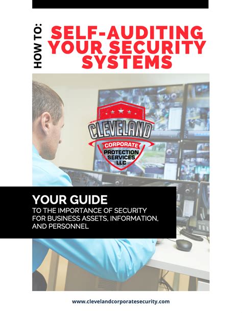 Security System Self Audit Cleveland Corporate Protection Services