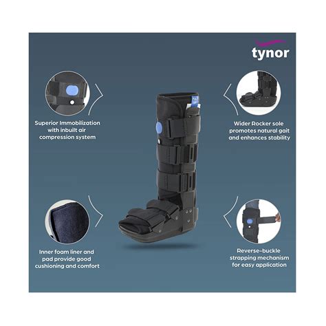 Tynor Walker Boot Air Long Large D 51 Cureka Online Health Care