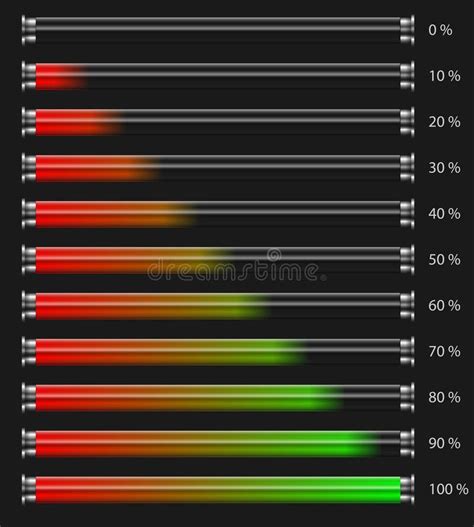 Power Indicator Stock Vector Illustration Of Glass Electrical 44760619