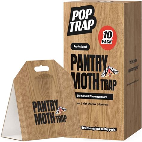 Pest Monitoring Traps Black Flag Pantry Pest Trap 2 Glue Traps For