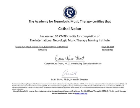 Cathal Nolan On Linkedin Musictherapy Neurologicmusictherapy