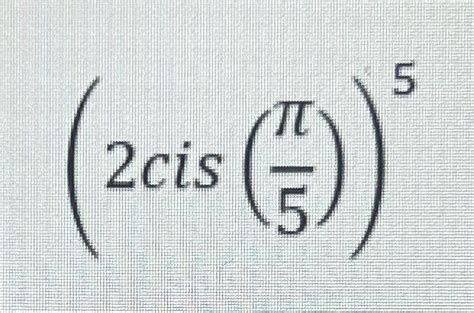 Solved Write The Anwser In Polar Notationthank