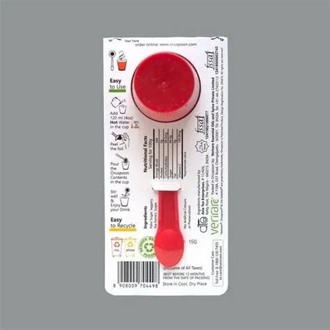 Oruspoon Herbal Chukku Malli Tea Packaging Size 22 Cm X 14 Cm X 9 Cm