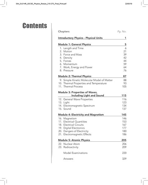 Igcse Effective Guide Physics A Complete Revision Openschoolbag