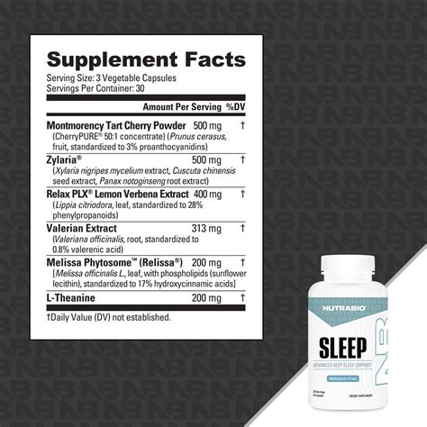 Sleep Nutrabio Brands