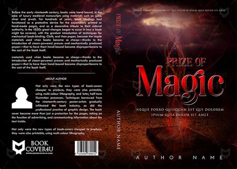 Fantasy Book Cover Design Prize Of Magic