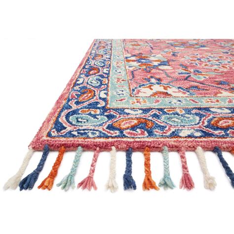 Loloi Rug Zharah Zr 03 Rosedenim High Fashion Home