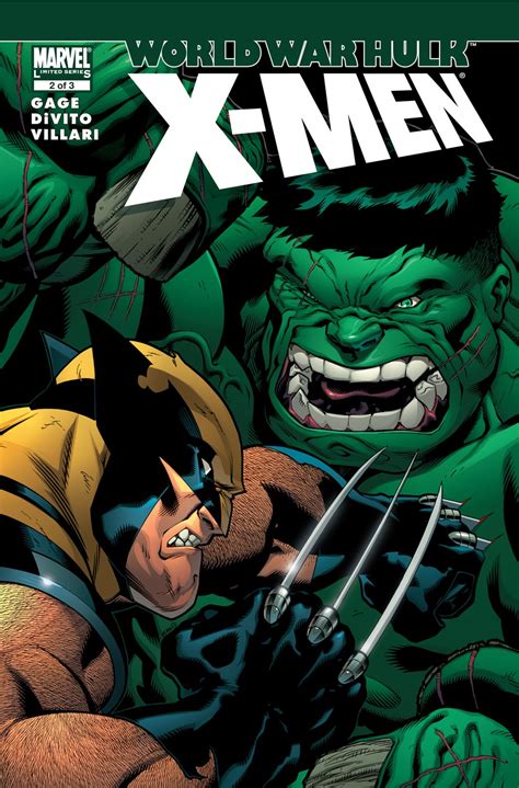 World War Hulk X Men 2007 2 Comic Issues Marvel
