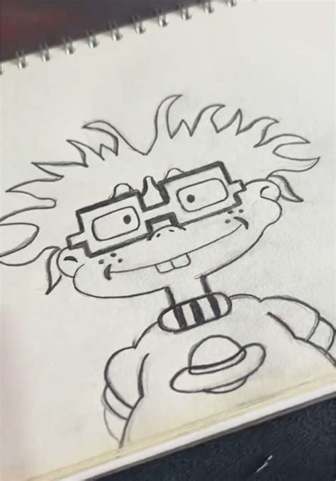 Dibujos Para Colorear De Chuckie De Los Rugrats